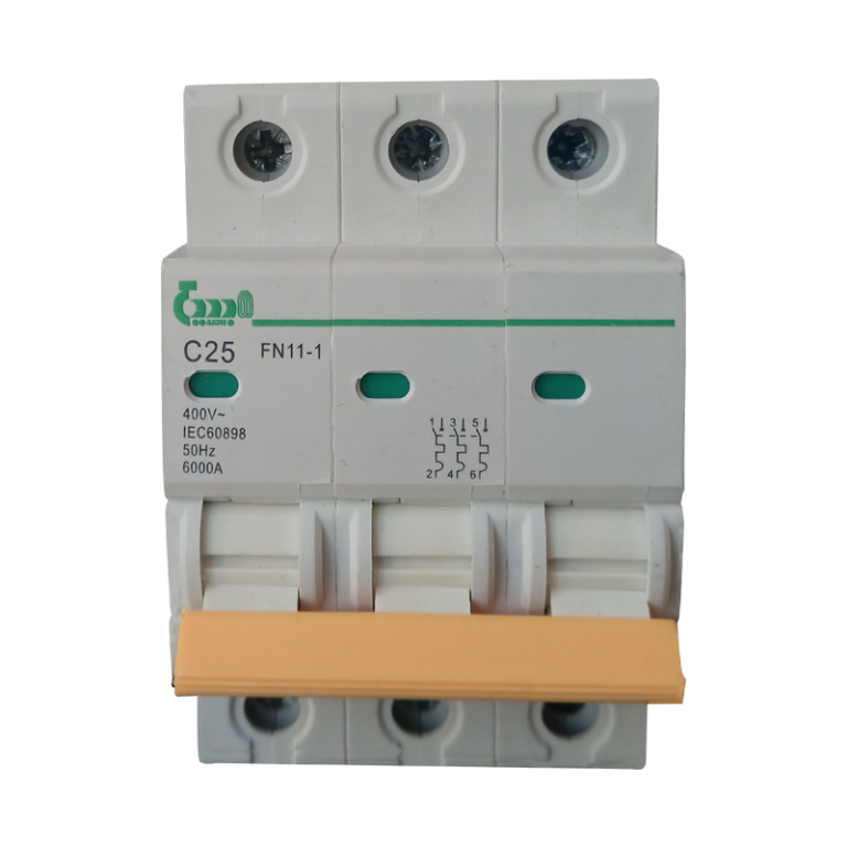 THREE PHASE MINIATURE CIRCUIT BREAKER 6K - Faranoor Gostar Jonoub Co ...